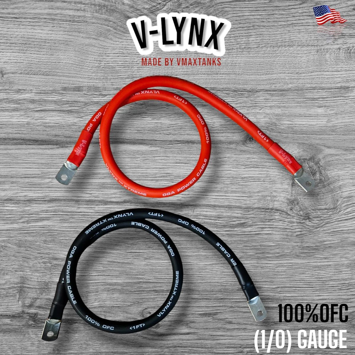 V-Lynx Cables | High end, True AWG Sizes, 100% Copper
